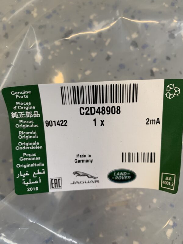 Air intake tube C2D48908 - Torque Trading