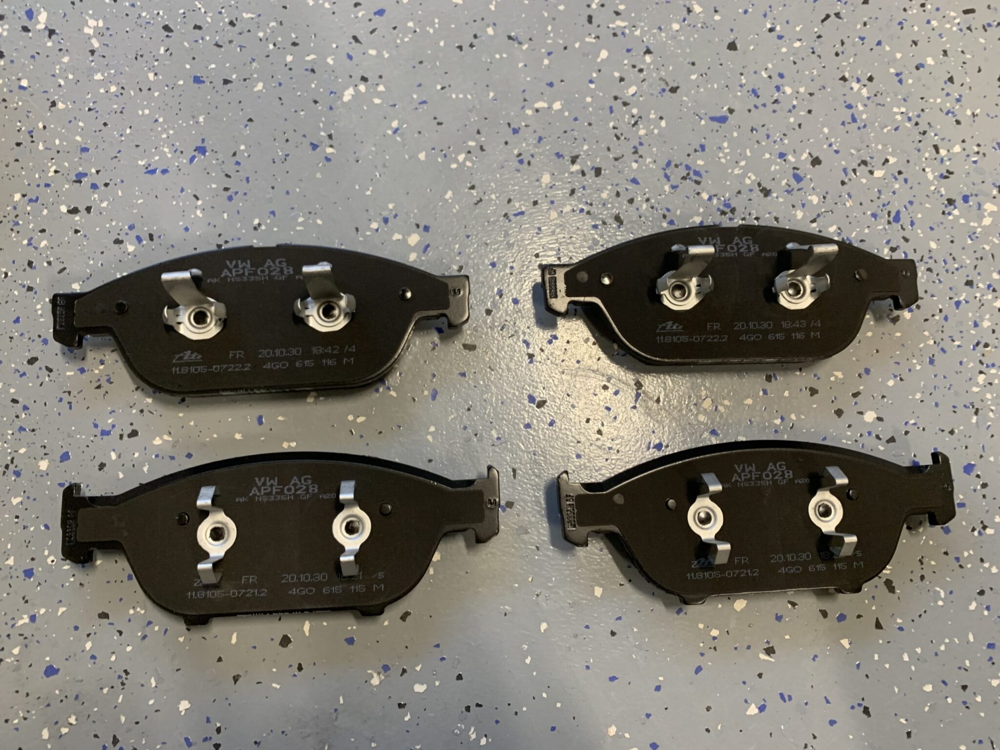 Brake pad 4G0698151S - Torque Trading